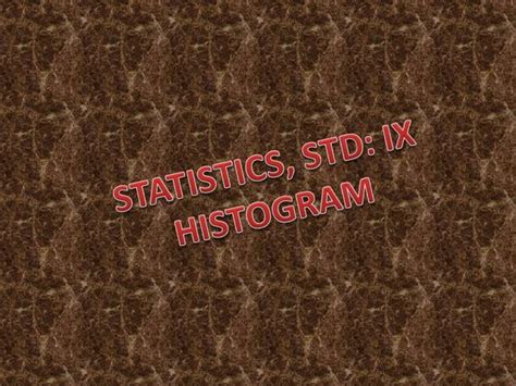 powerpoint presentation histogram pptx