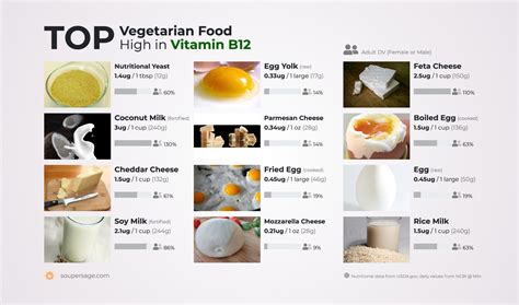 Top Vegetarian Food High In Vitamin B12