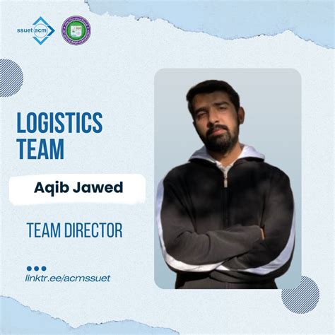 Acm Ssuet Student Chapter On Linkedin Acmssuet Logisticsteam