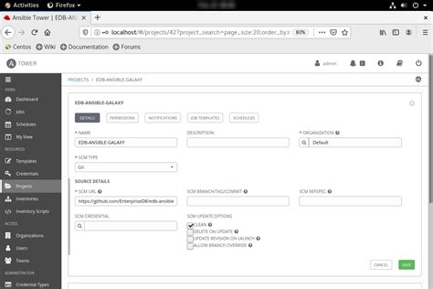 Get More Out Of Edb Ansible Scripts Creating Ansible Tower Projects