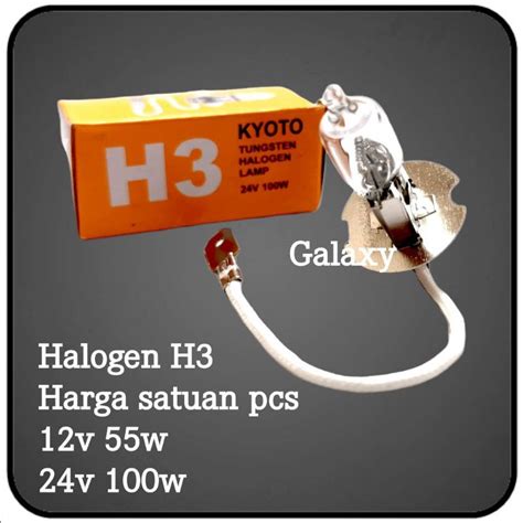 Jual Bohlam Lampu Halogen H V V Harga Satuan Shopee Indonesia