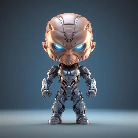 Premium Photo Miniature Transformation Robotic Suit