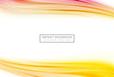 Free Vector Modern Colorful Business Wave Background