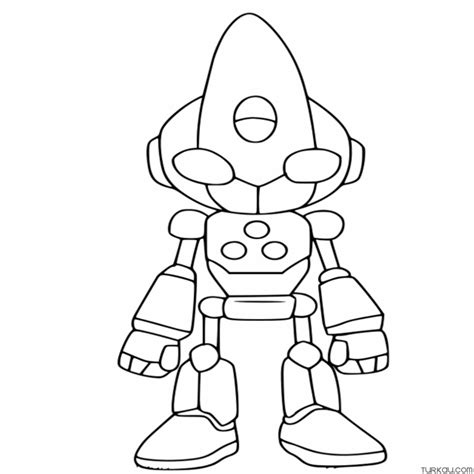 Emerl Sonic X Anime Coloring Page Turkau