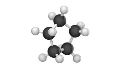 Structural Chemical Formula Molecular Structure Cyclopentane