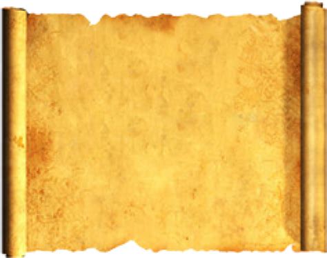 Old Paper Texture Scroll Png