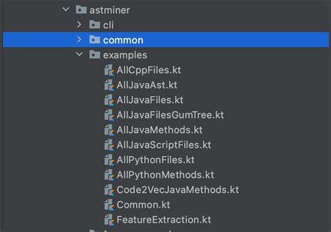 how to run examples · issue 158 · jetbrains research astminer · github