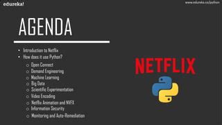 How Netflix Uses Python Edureka PPT