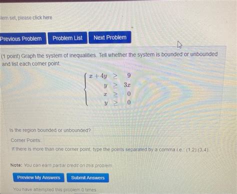 Solved Lem Set Please Click Here Previous Problem Problem