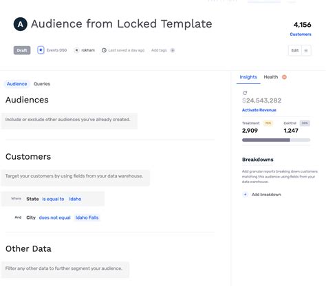 Create Audience Recipes And Templates Growthloop Docs