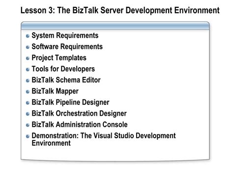 PPT Module Introduction To BizTalk Server PowerPoint Presentation ID