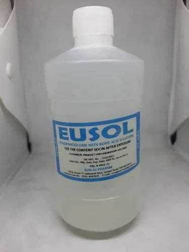 Liquid Eusol Solution For Wounds Packaging Type Carton Size 4ooml