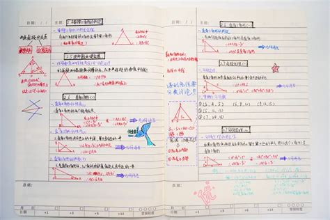 优秀有 记”可循，学霸的课堂笔记！ 湖州市南太湖双语学校