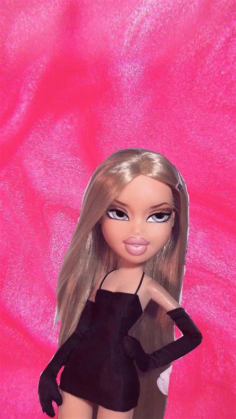 Download Glamorous Pink Backdrop Doll Wallpaper Wallpapers Com