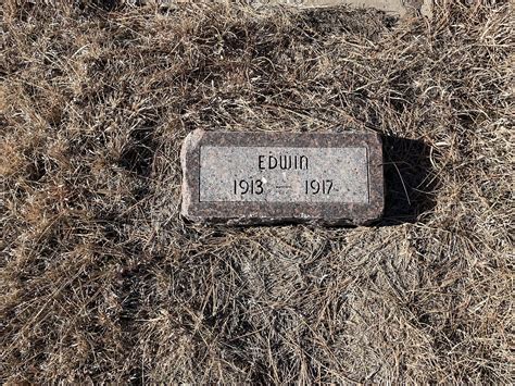 Phillips Edwin Wood River Cemetery Nebraska