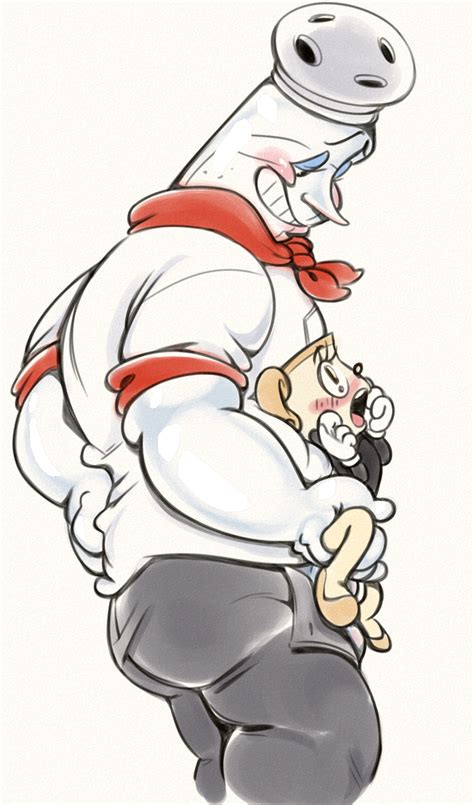 Rule 34 Animate Inanimate Chef Saltbaker Cuphead The Delicious Last Course Cuphead Game