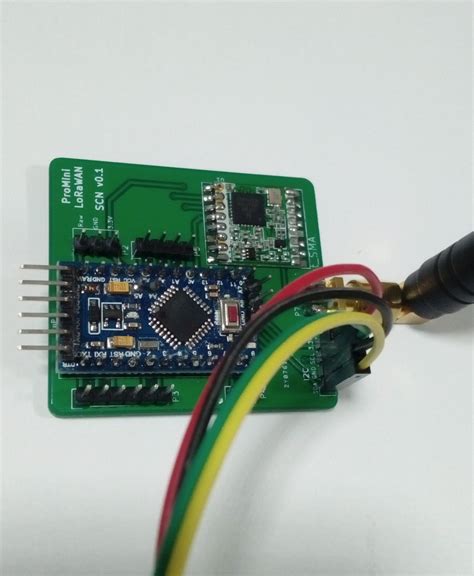 Arduino Pro Mini Lmic OTAA With Multi Channel Gateway LMiC The Things Network