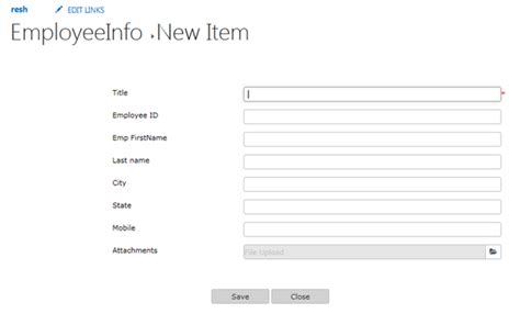 Create List Form In SharePoint ClaySys Technologies