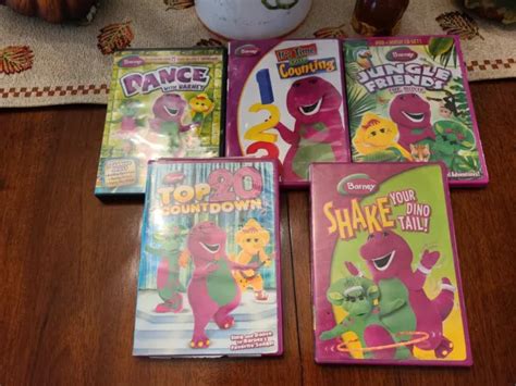 Lot Of 5 Barney Dvd Lot £1164 Picclick Uk