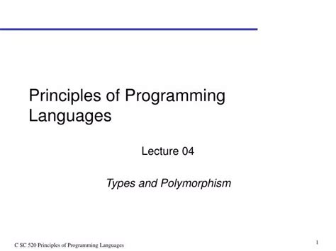 Ppt Principles Of Programming Languages Powerpoint Presentation Free Download Id2687520