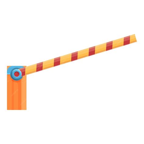 Premium Vector Parking Barrier Icon Cartoon Of Parking Barrier Vector