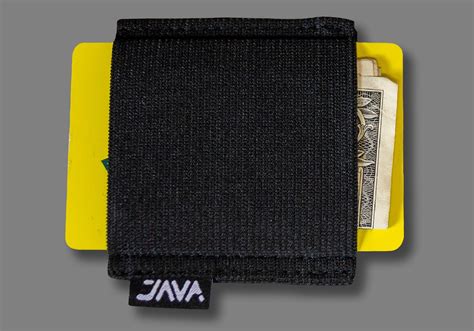 Java Wallet Minimalist Elastic Wallet Etsy