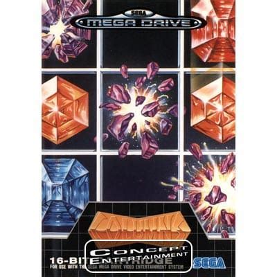 MD Columns Sega Mega Drive Concept Entertainment
