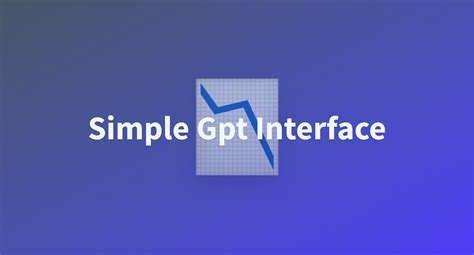 Simple Gpt Interface A Hugging Face Space By Ystam