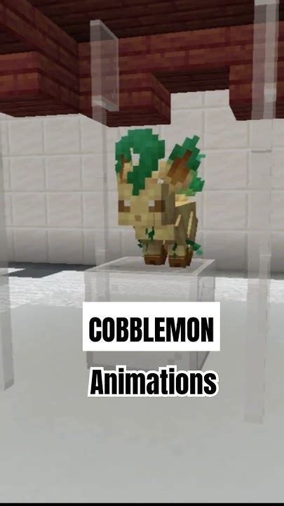 Leafeon Animations Cobblemon Minecraft Pokemon Cobblemon Pokemon Minecraft Animation