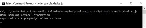 Tutorial Connect Iot Plug And Play Sample Device Code To Azure Iot Hub Azure Iot Microsoft