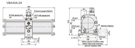 SMC Type VBA VBA VBA Series Air Pressure Booster Regulator