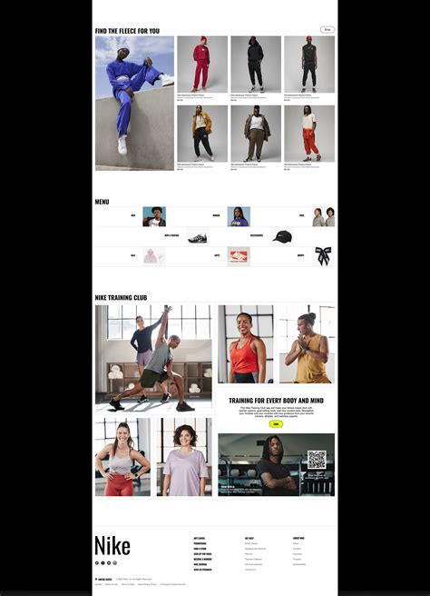 Nike E Commerce Redesign On Behance