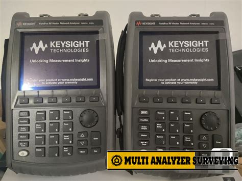 Agilent Keysight N9912a Fieldfox 6ghz Rf Cable Antenna Combination