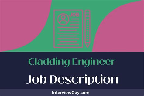 Cladding Engineer Job Description Updated For 2025 Cladding Engineer Job Description Updated For 2025