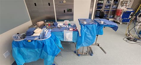 Femoral Popliteal Bypass With Graft Mayo Stand And Back Table Setup Cstsetup