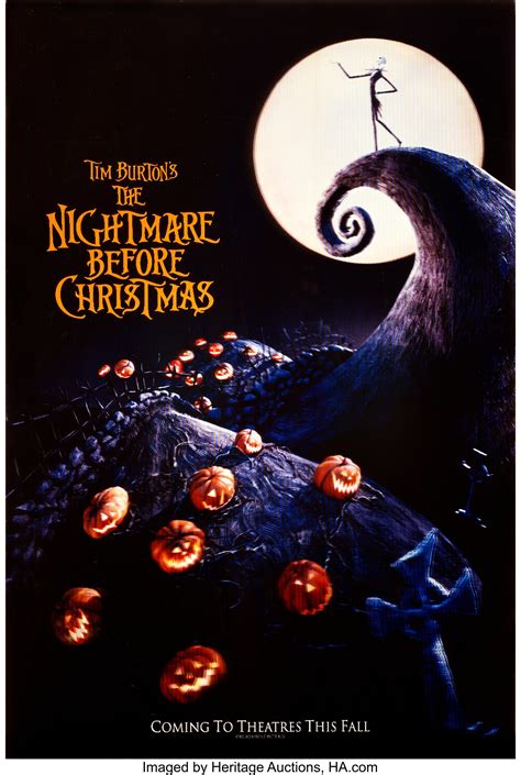 Nightmare Before Christmas Poster High Resolution