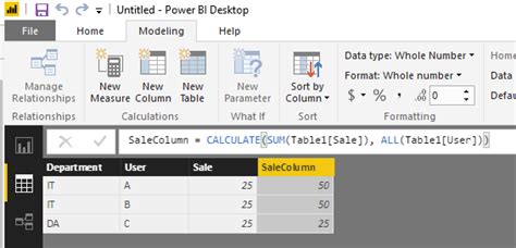 powerbi dax measure value constant for all entities stack overflow