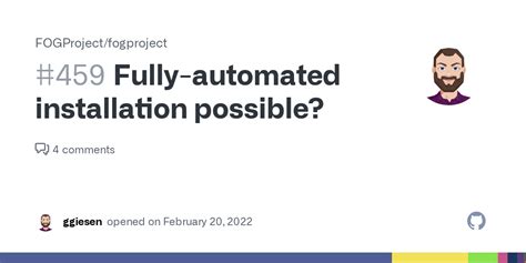 fully automated installation possible · issue 459 · fogproject