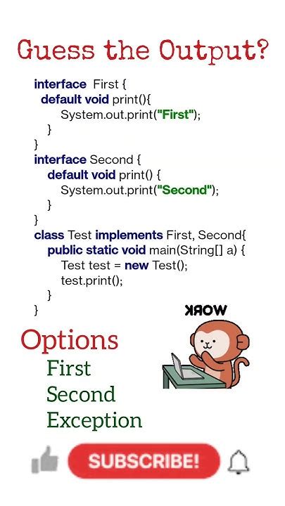 Day 48 Daily Java Interview Question Java Ocjp Scjp Youtube