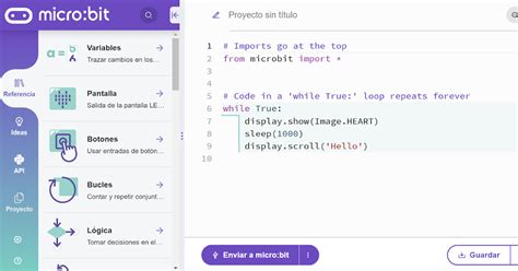 Programar Micro Bit Con Python Editor
