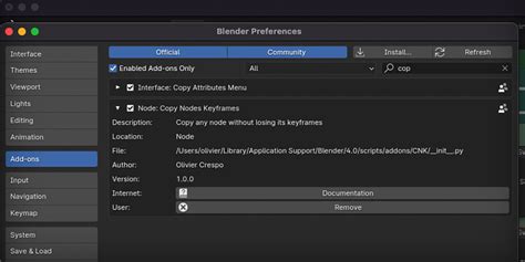copy nodes keyframes blender market