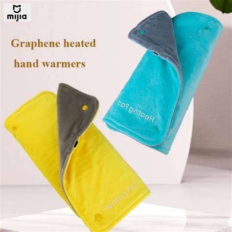 Mijia Graphene 난방 핸드 워머 Usb 난방 핸드 워머 패드 물 뜨거운 물 가방 따뜻한 아기 영원히 따뜻한 손 보물