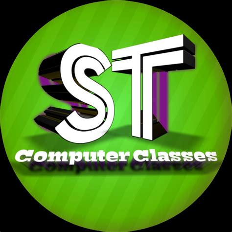 St Computer Classes Youtube