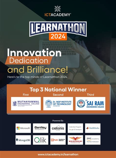 ict academy on linkedin ictacademy learnathon2024 topwinners educationexcellence…