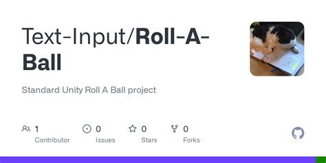 Github Text Inputroll A Ball Standard Unity Roll A Ball Project