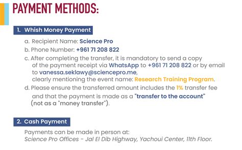 Research Training Program Science Pro