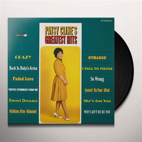 Patsy Cline Greatest Hits Vinyl Record