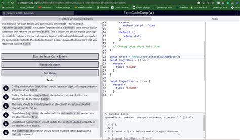 Test Running Ctrl Enter Gets Stuck · Issue 50322 · Freecodecamp
