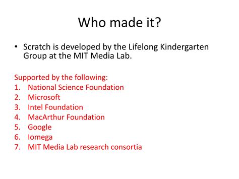 scratch in education ppt