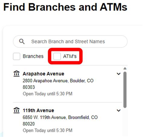 How Do I Find A Branch Or ATM Online Banking How To Guide